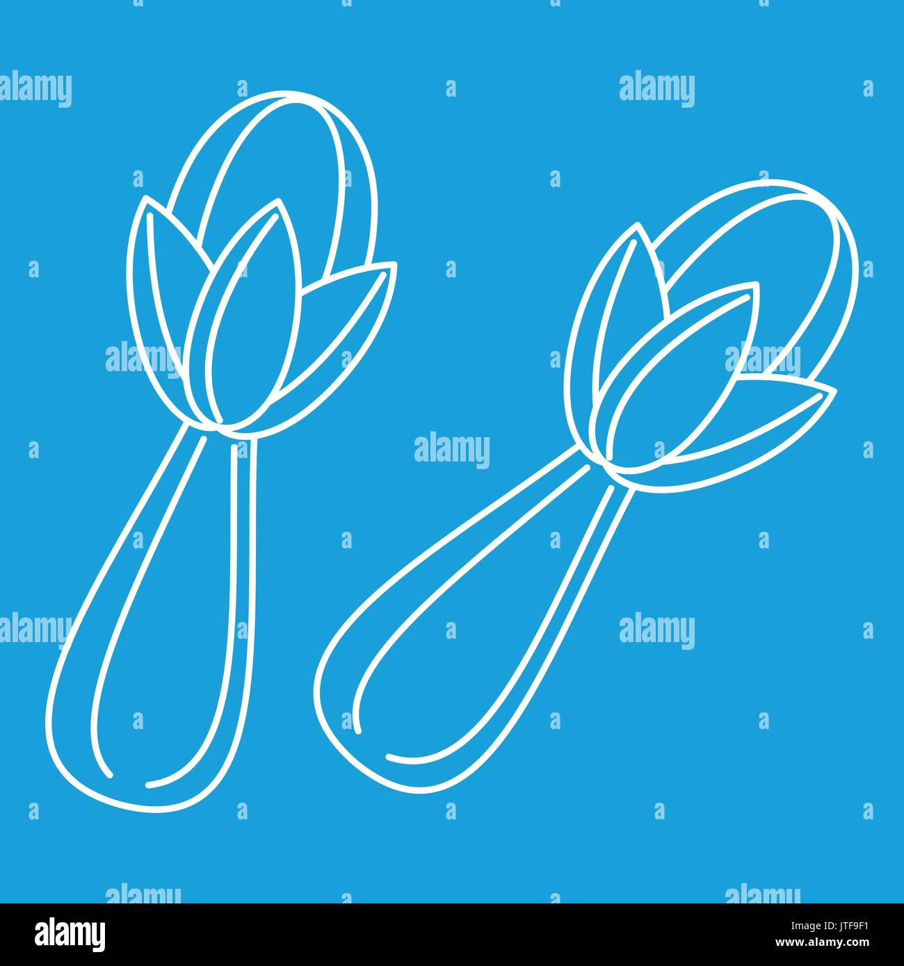 Cloves icon, outline style Stock Vector Image & Art - Alamy