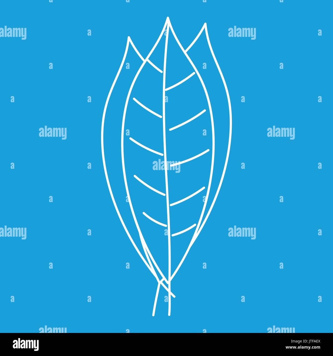 Whole bay leaves Stock Vector Images - Alamy