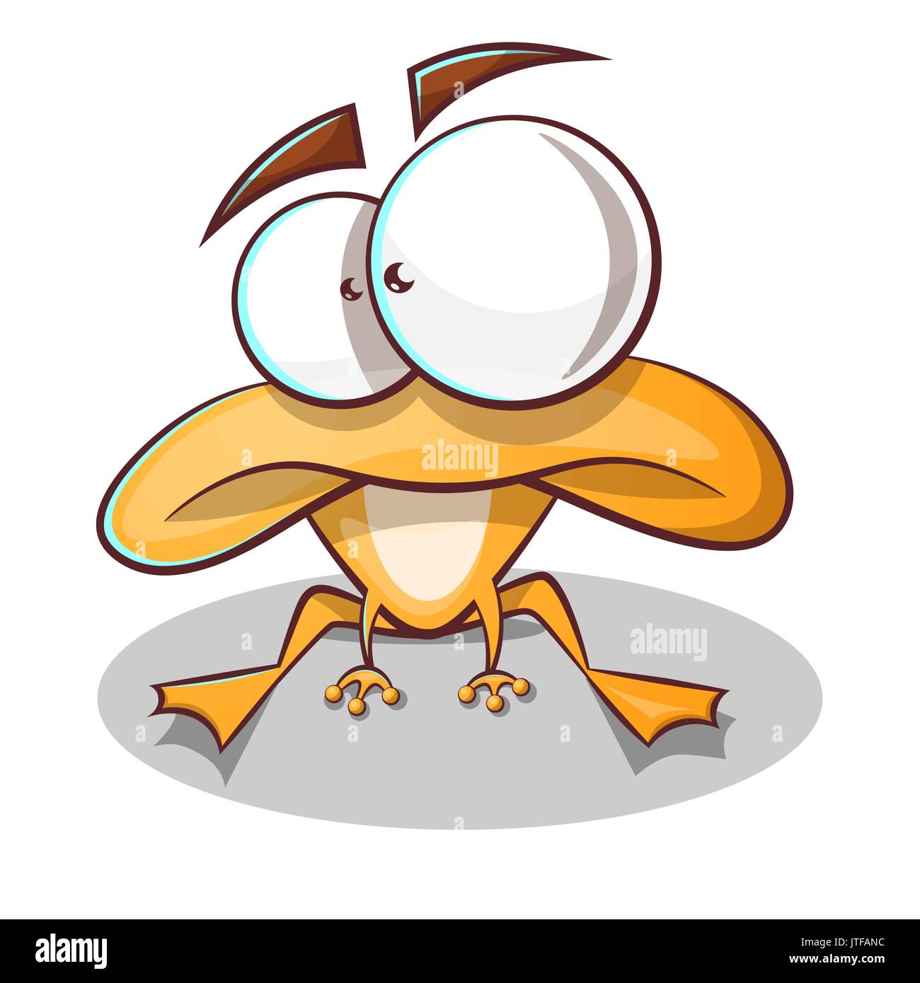 Frog cartoon hi-res stock photography and images - Alamy
