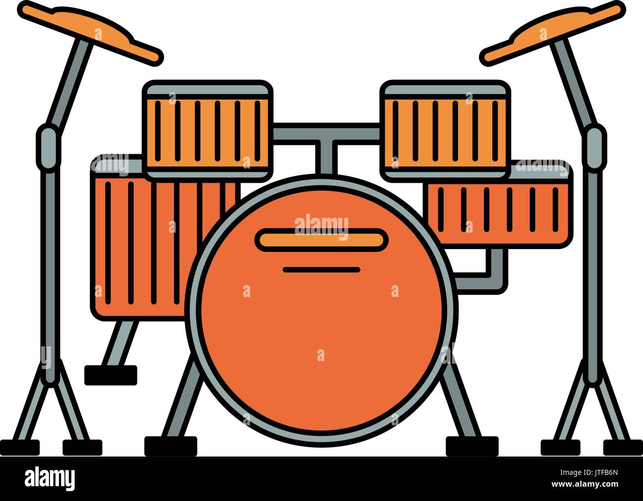 Tuning drums Stock Vector Images - Alamy