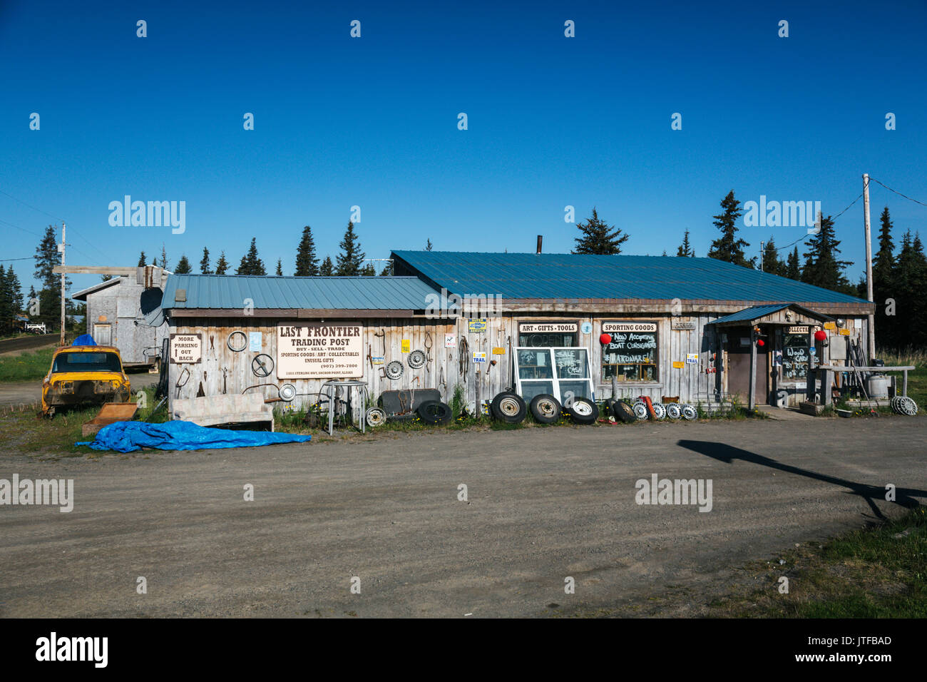 Last Frontier Trading Post, Store, Town, Anchor Point, Kenai Peninsula ...