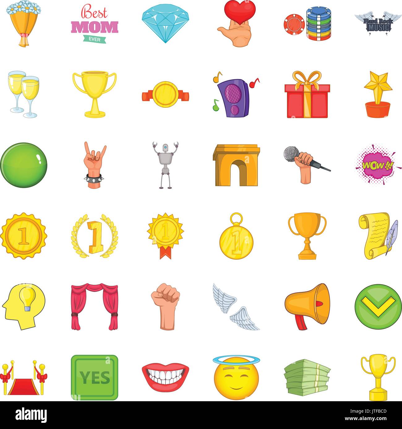 Glass microphone trophy Stock Vector Images - Alamy