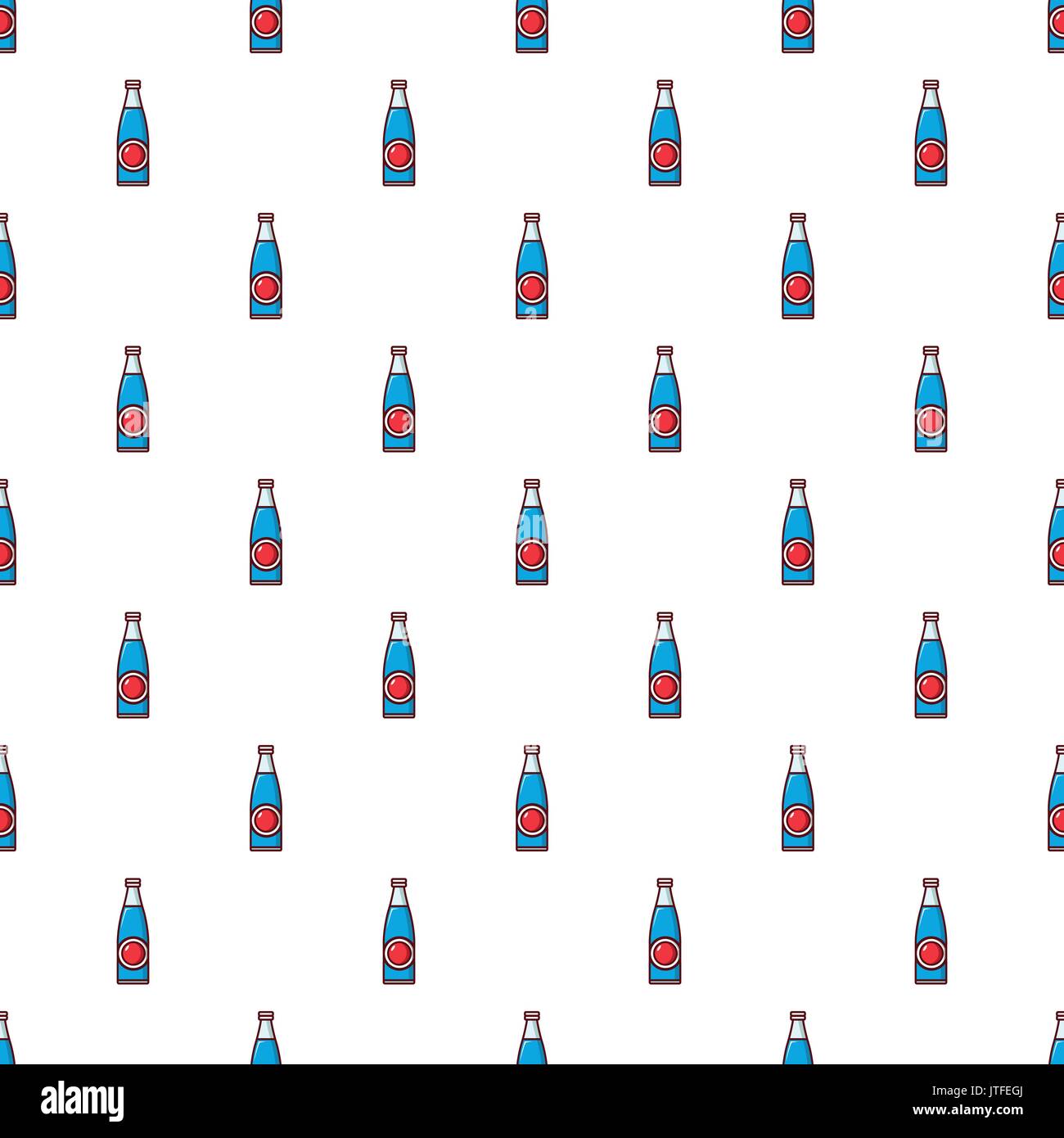 Soda bottle pattern seamless Stock Vector Image & Art - Alamy