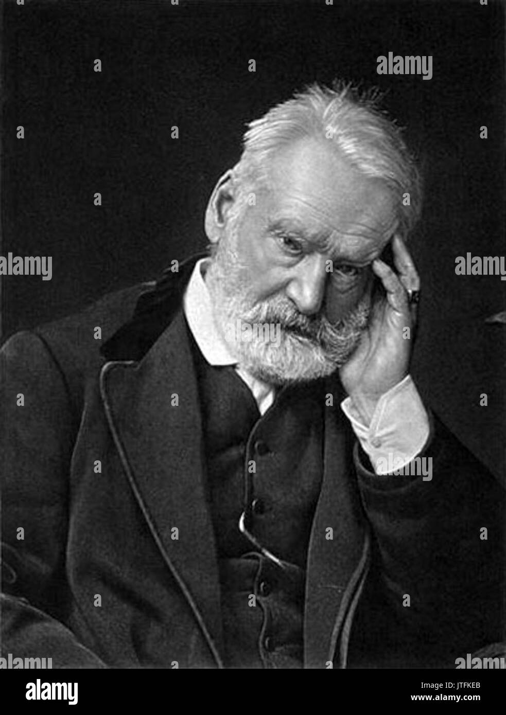 Vintage photo of victor hugo Black and White Stock Photos & Images - Alamy
