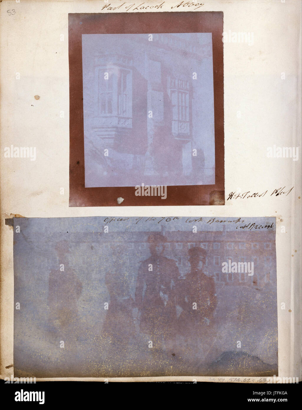 William Henry Fox Talbot (British Section of the South Front of Lacock ...