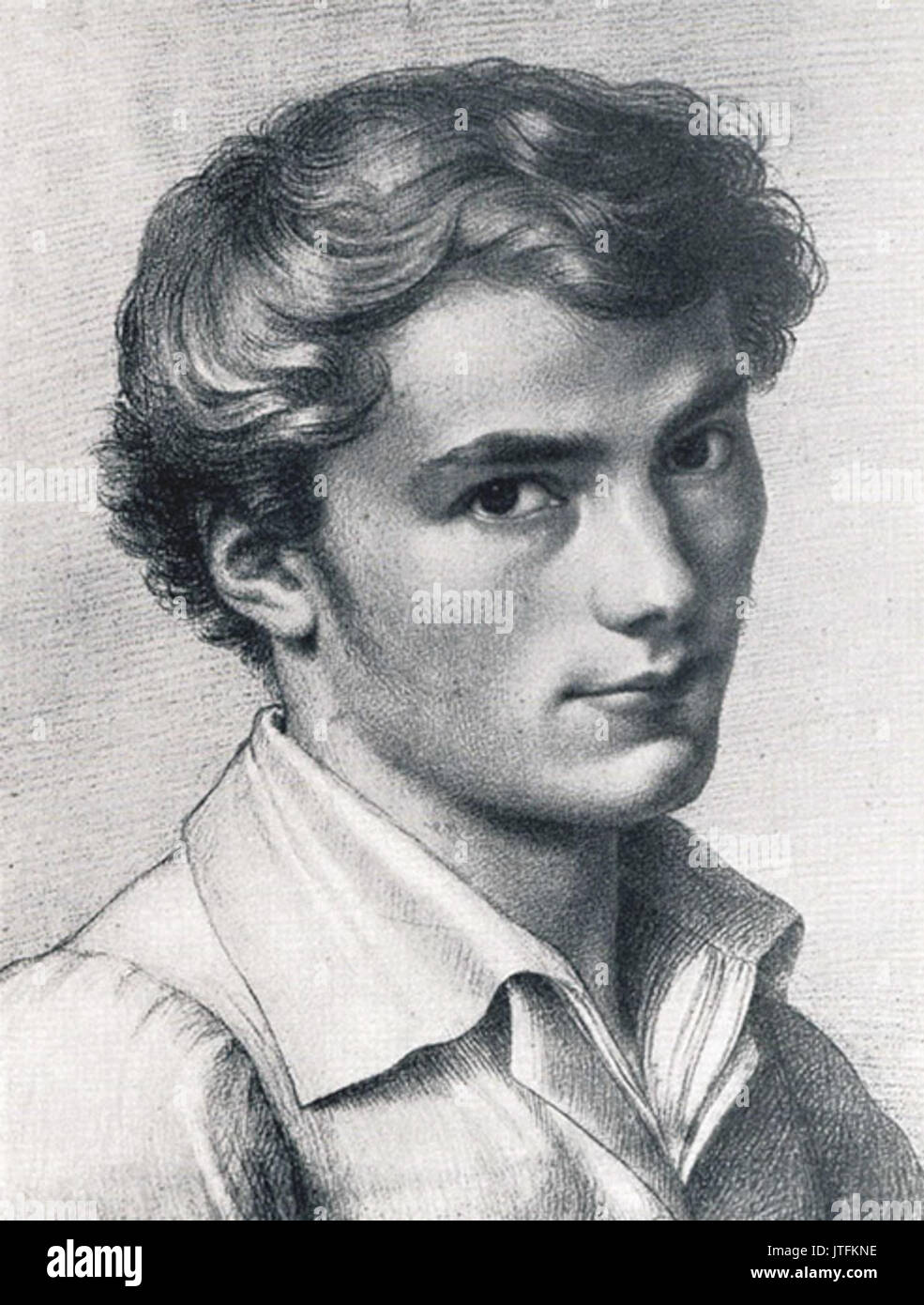 Portrait of franz schubert hi-res stock photography and images - Alamy