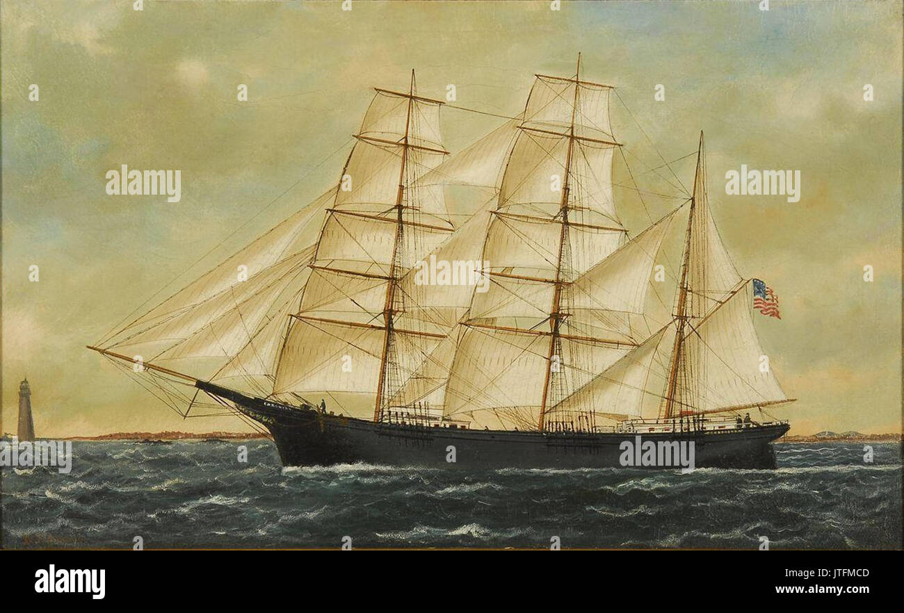 Full rigged ship hi-res stock photography and images - Alamy