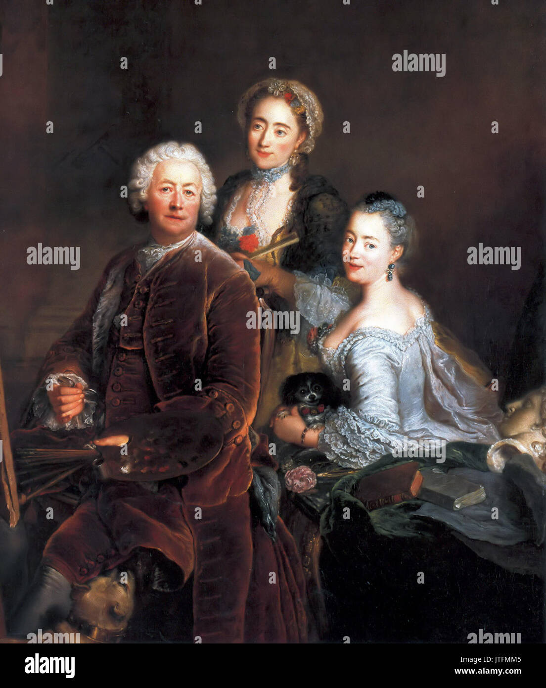 Antoine Pesne 005 Stock Photo - Alamy