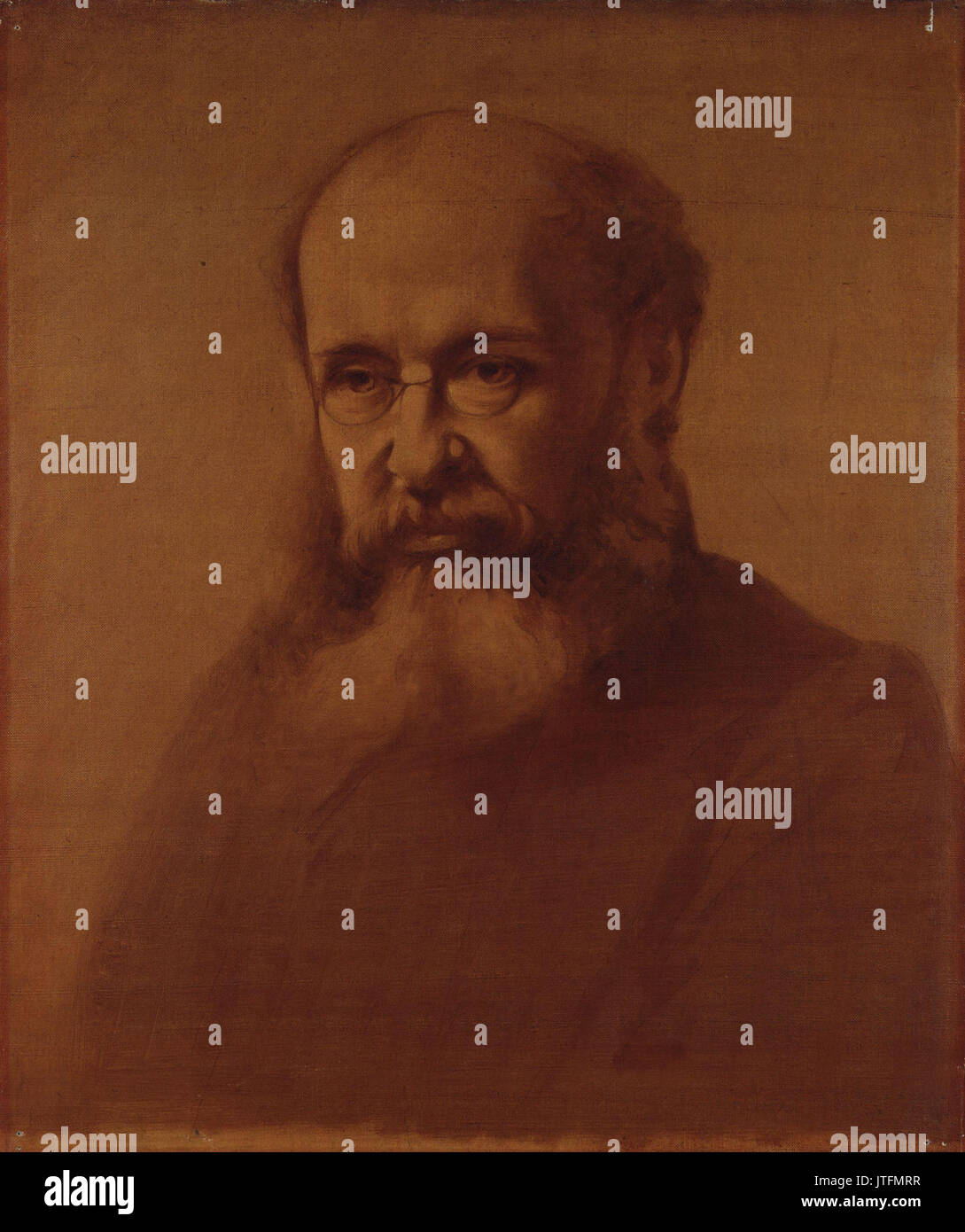 Anthony Trollope by Samuel Laurence Stock Photo - Alamy