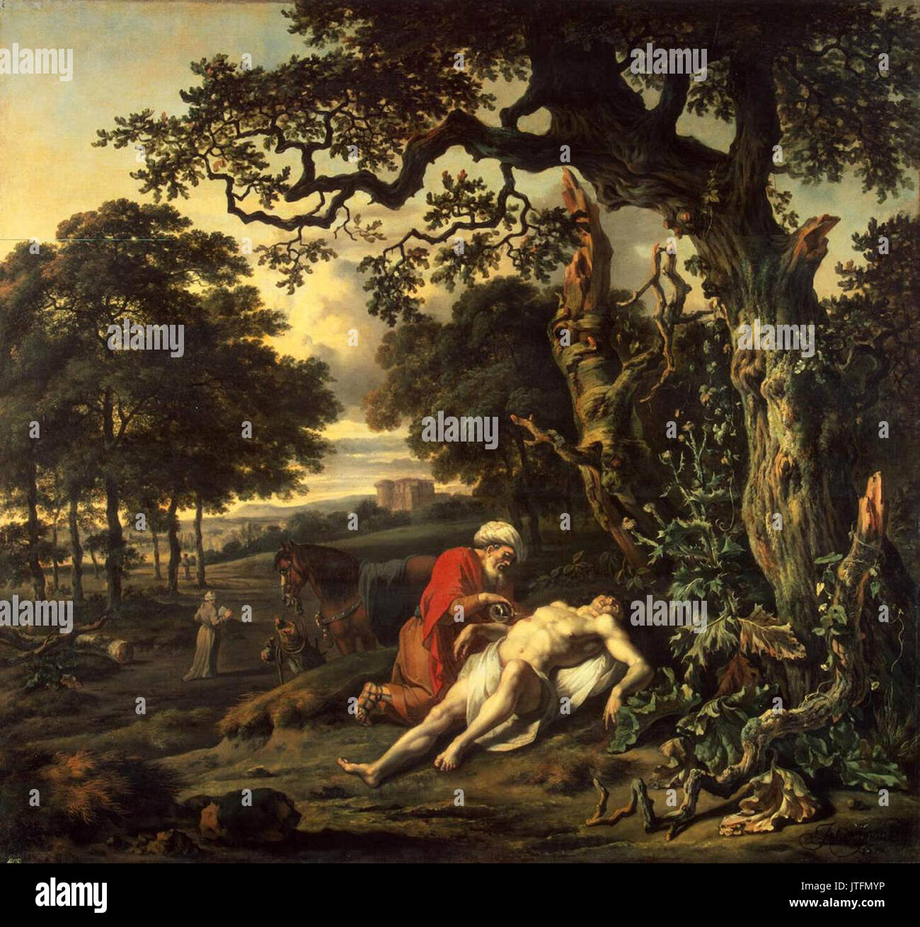 Parable of the good samaritan hi-res stock photography and images - Alamy