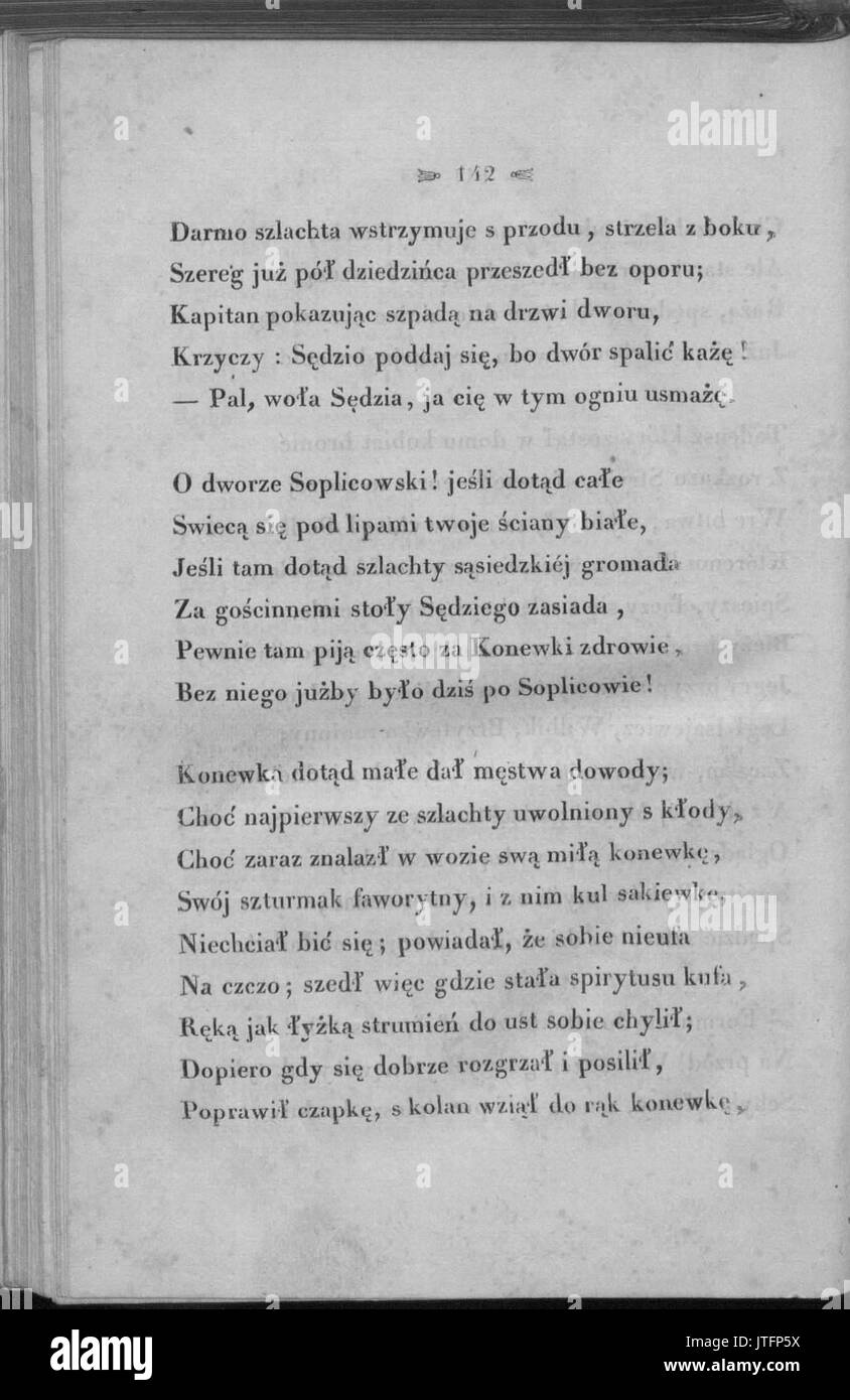 'Pan Tadeusz' by Adam Mickiewicz is an epic Polish poem set during the ...