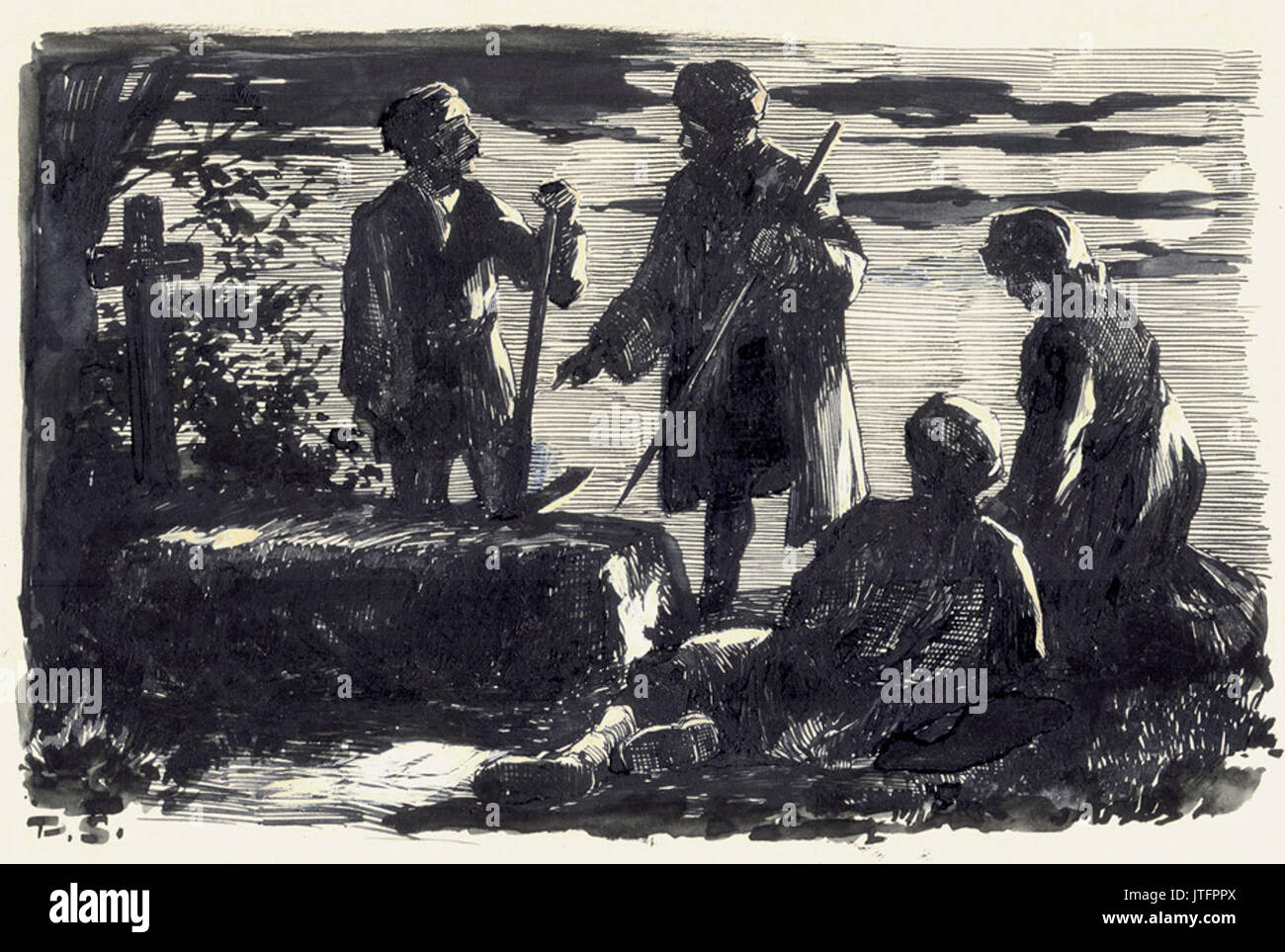 Peter Schnorr In den Schluchten des Balkan Illustration 350 Stock Photo ...