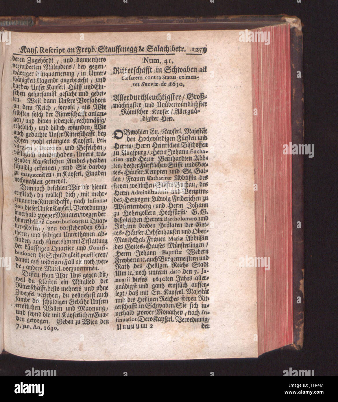 The 'Reichs Ritter Archiv II 12591' is a historical document that ...