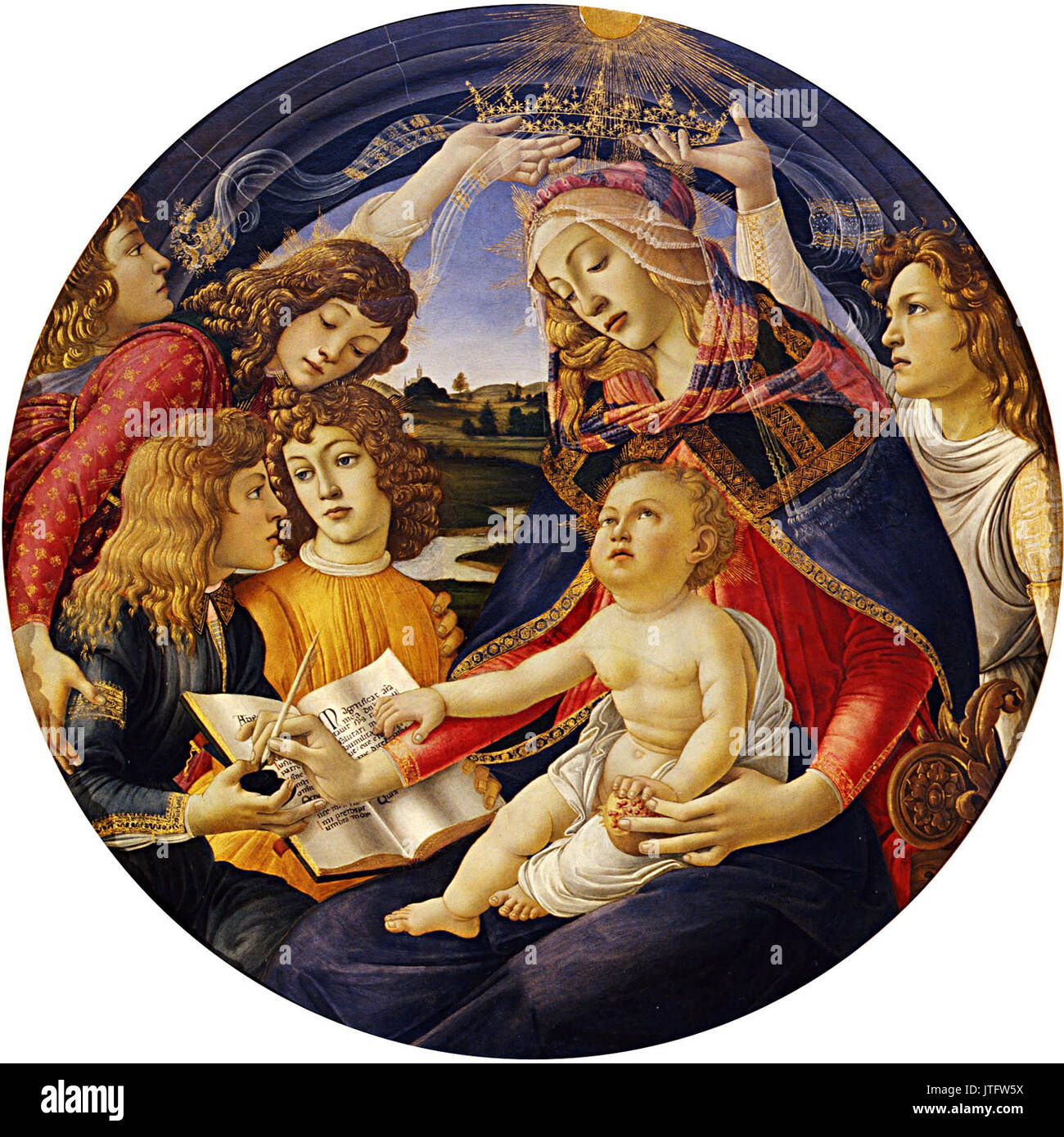 Sandro botticelli madonna hi-res stock photography and images - Alamy