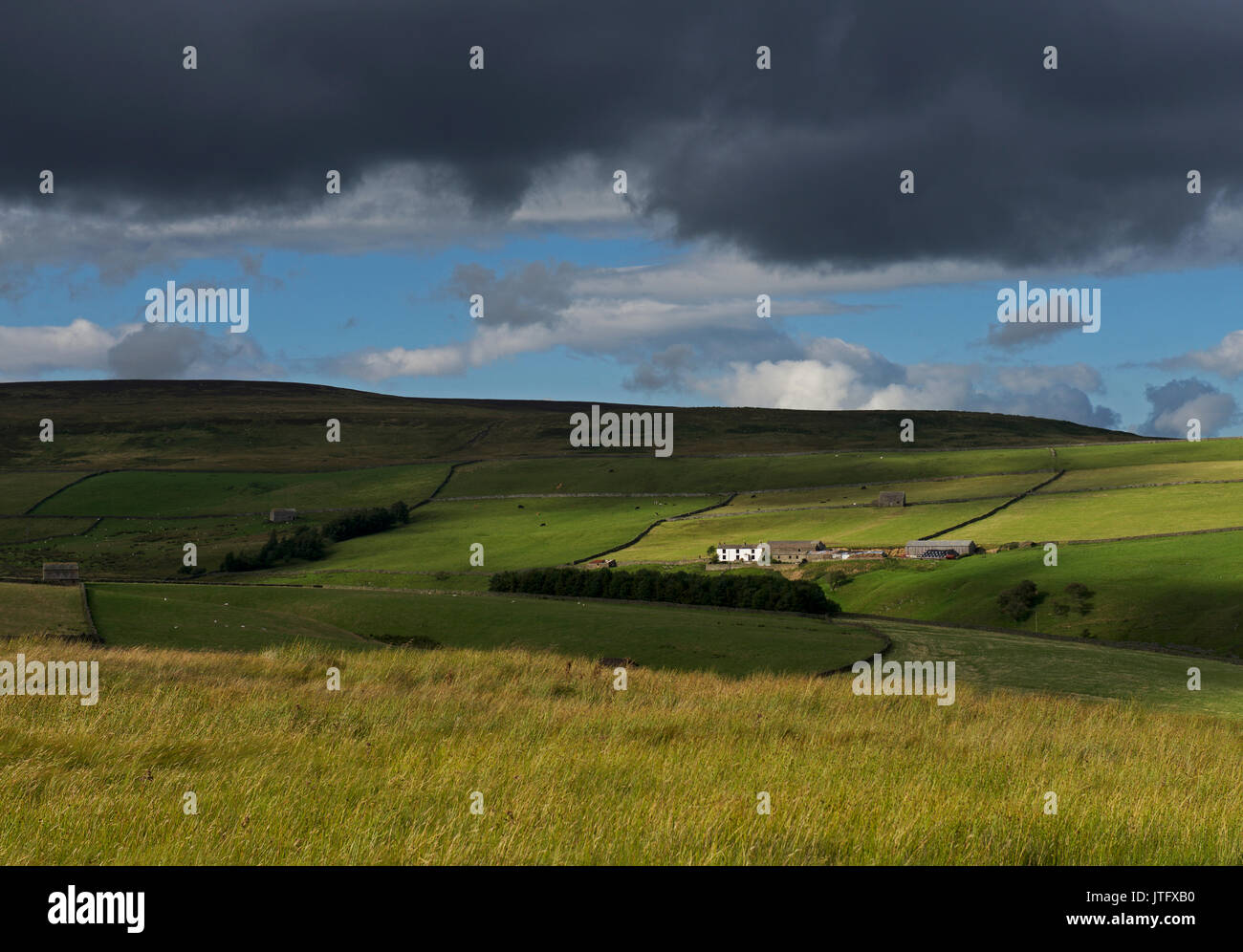 Farmhouse in Arkengarthdale, Yorkshire Dales National Park, North ...