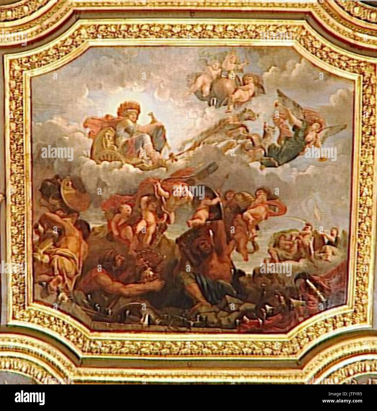 Salon de Mars MARS DAN SON CHAR TRAINE PAR DES LOUPS Stock Photo - Alamy