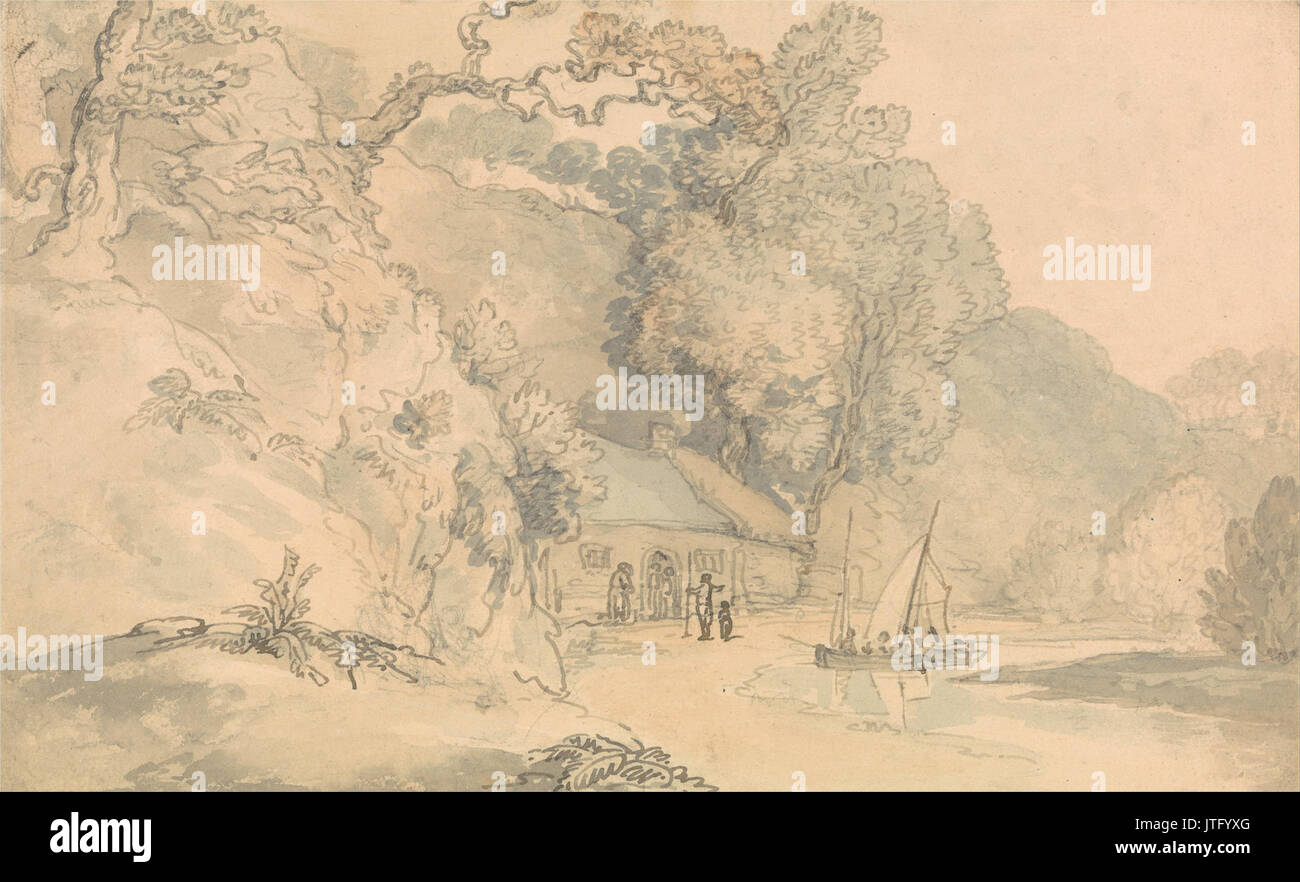 Serene scene depicting small hi-res stock photography and images - Alamy