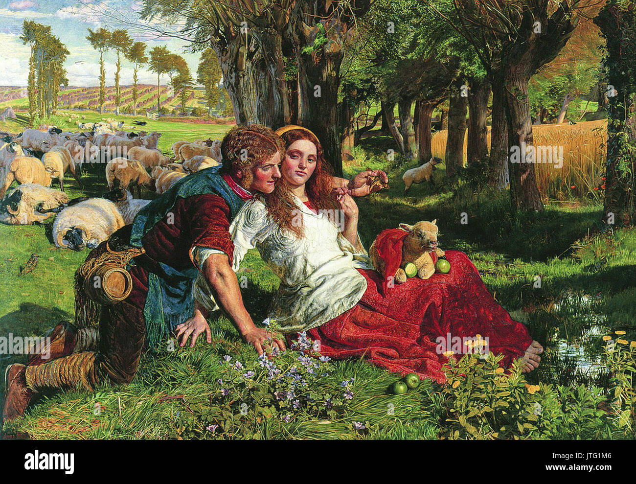 William Holman Hunt 001 Stock Photo - Alamy