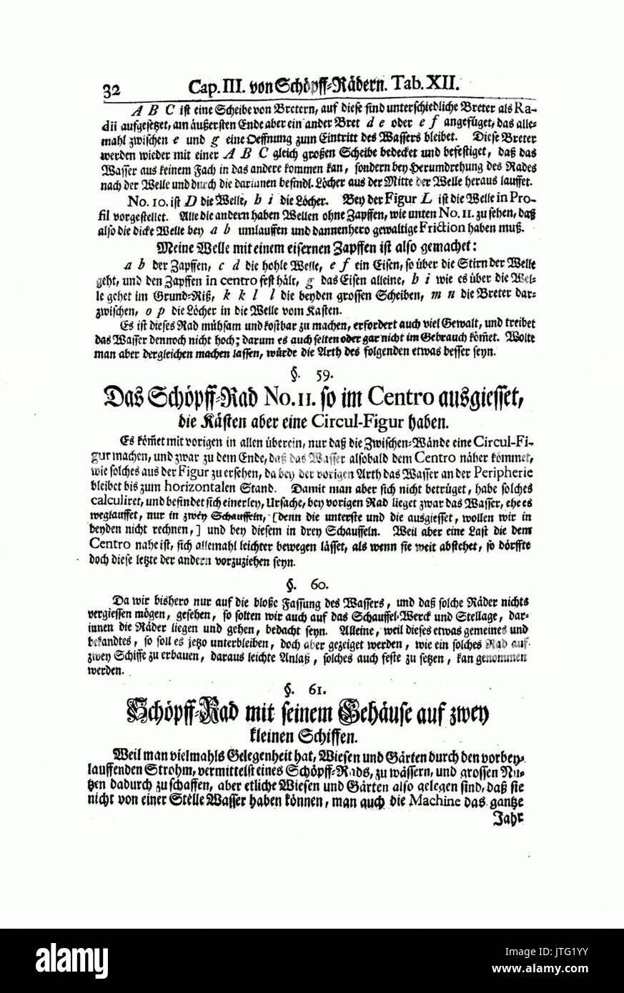 Theatri Machinarum Hydraulicarum I 045 Stock Photo - Alamy