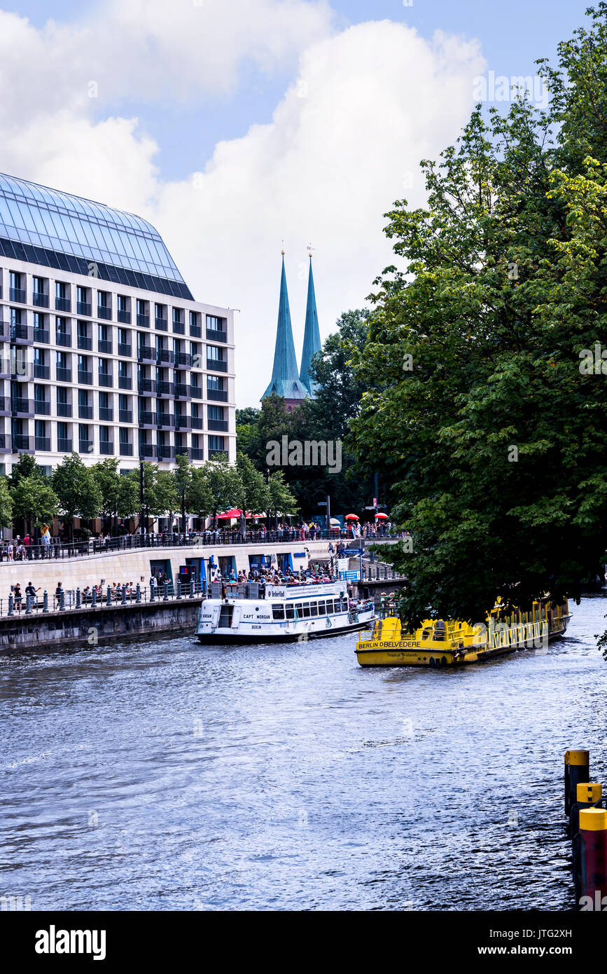 Passenger Cruiser on River Spree in Berlin Germany Stock Photo - Alamy