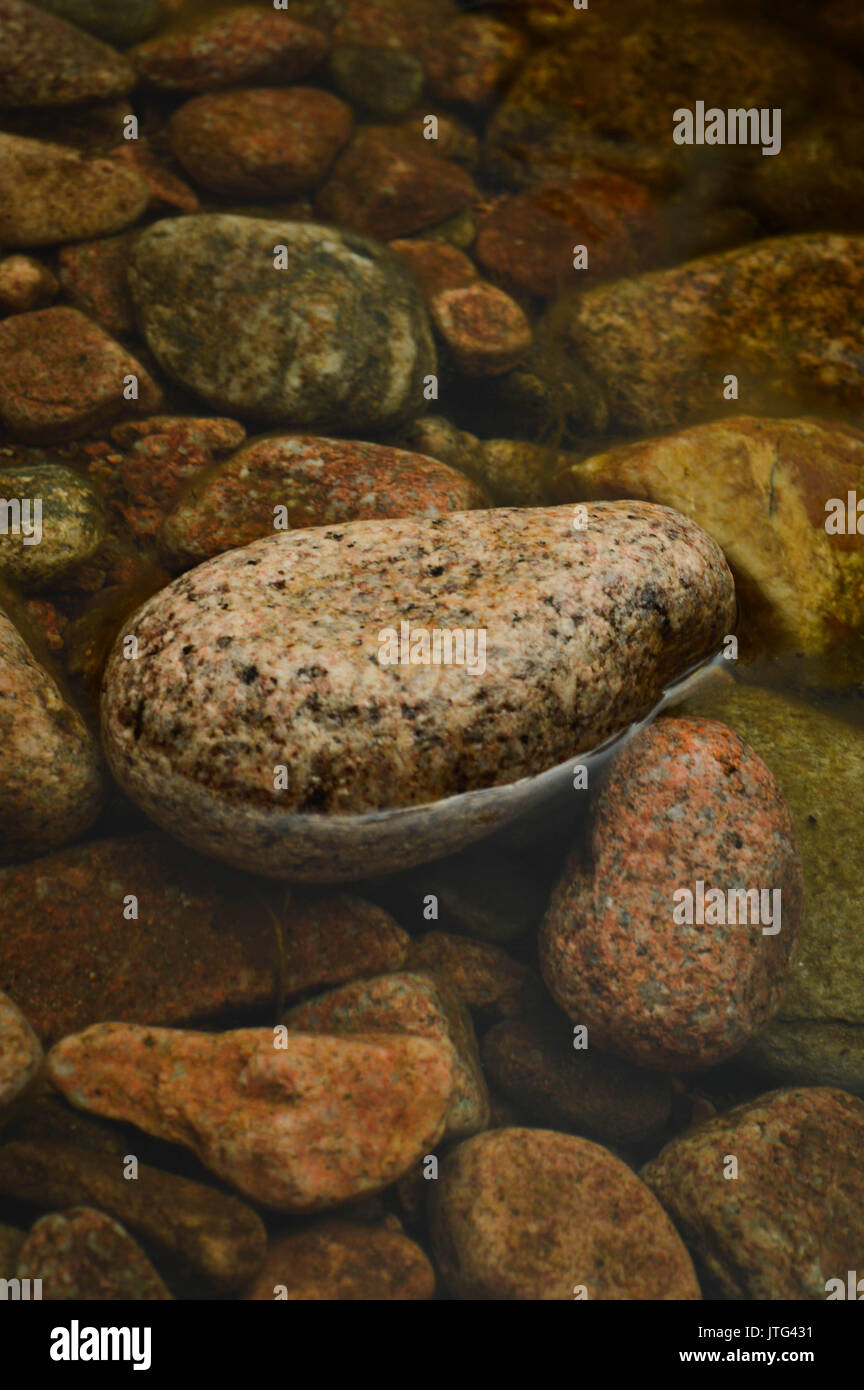 Pebbles in stream hi-res stock photography and images - Alamy