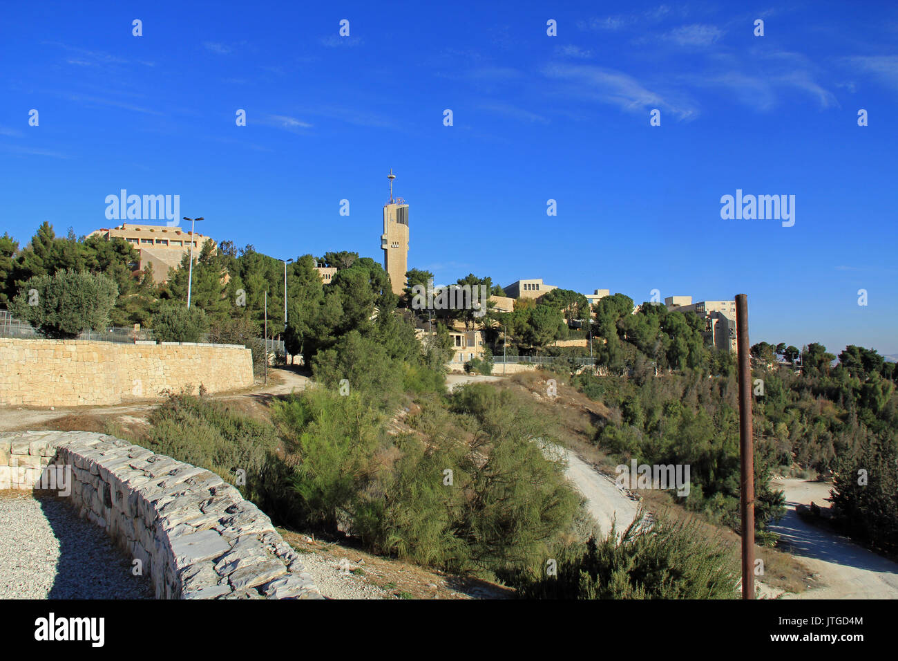 Mount scopus jerusalem tower hi-res stock photography and images - Alamy