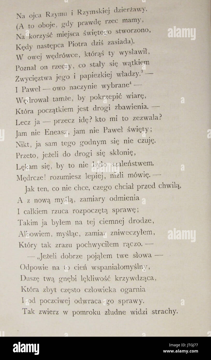 An illustration or excerpt from Dante Alighieri’s *Divine Comedy ...