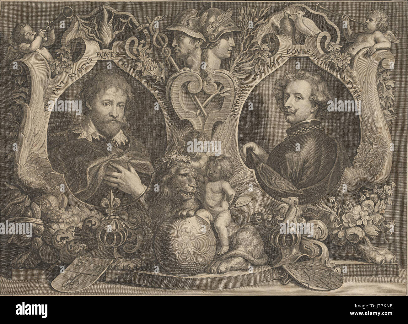 Paulus Pontius Antonius Van Dyck Eques and Peter Paul Rubens Eques ...