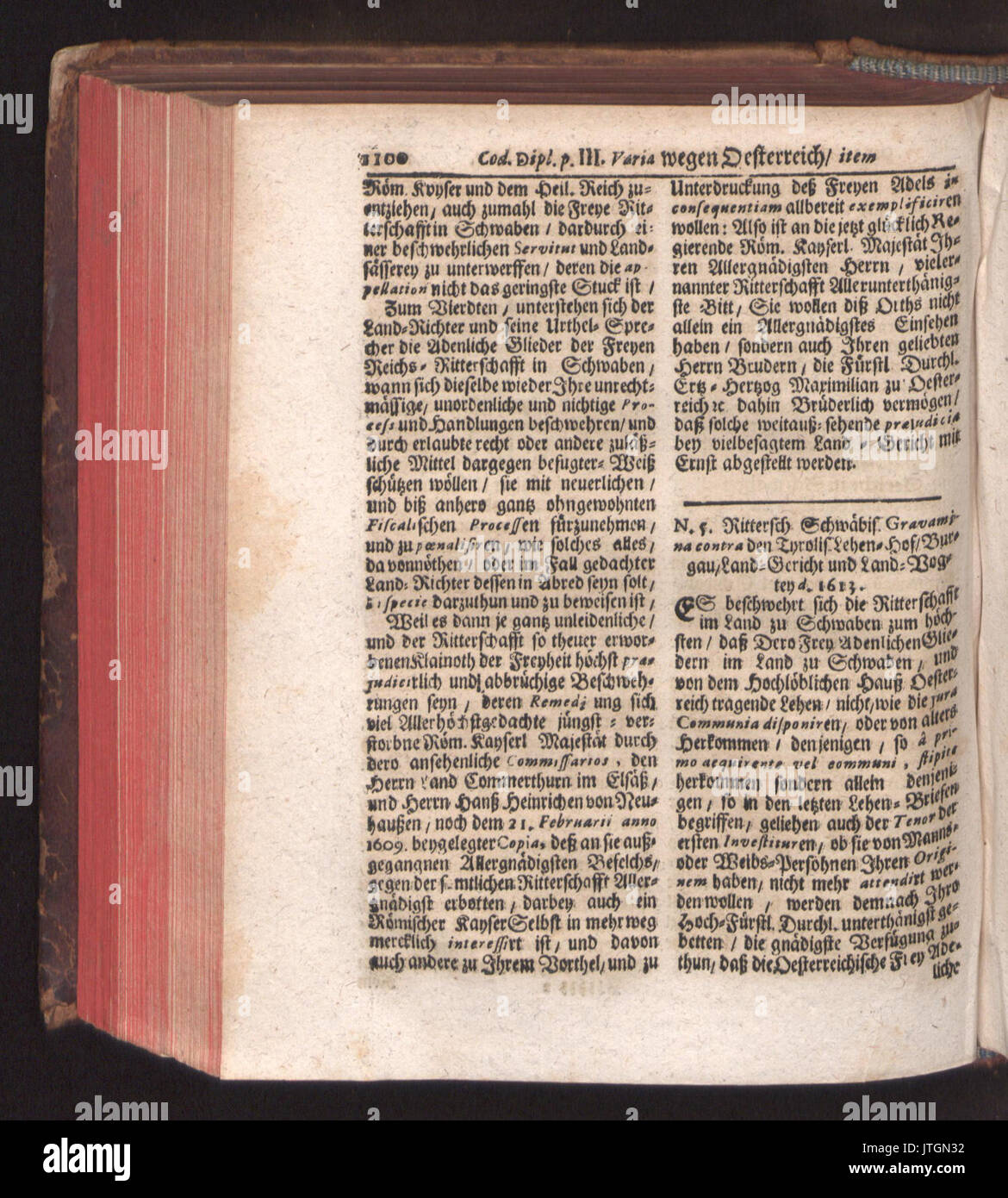 Reichs Ritter Archiv II 1100 Stock Photo - Alamy