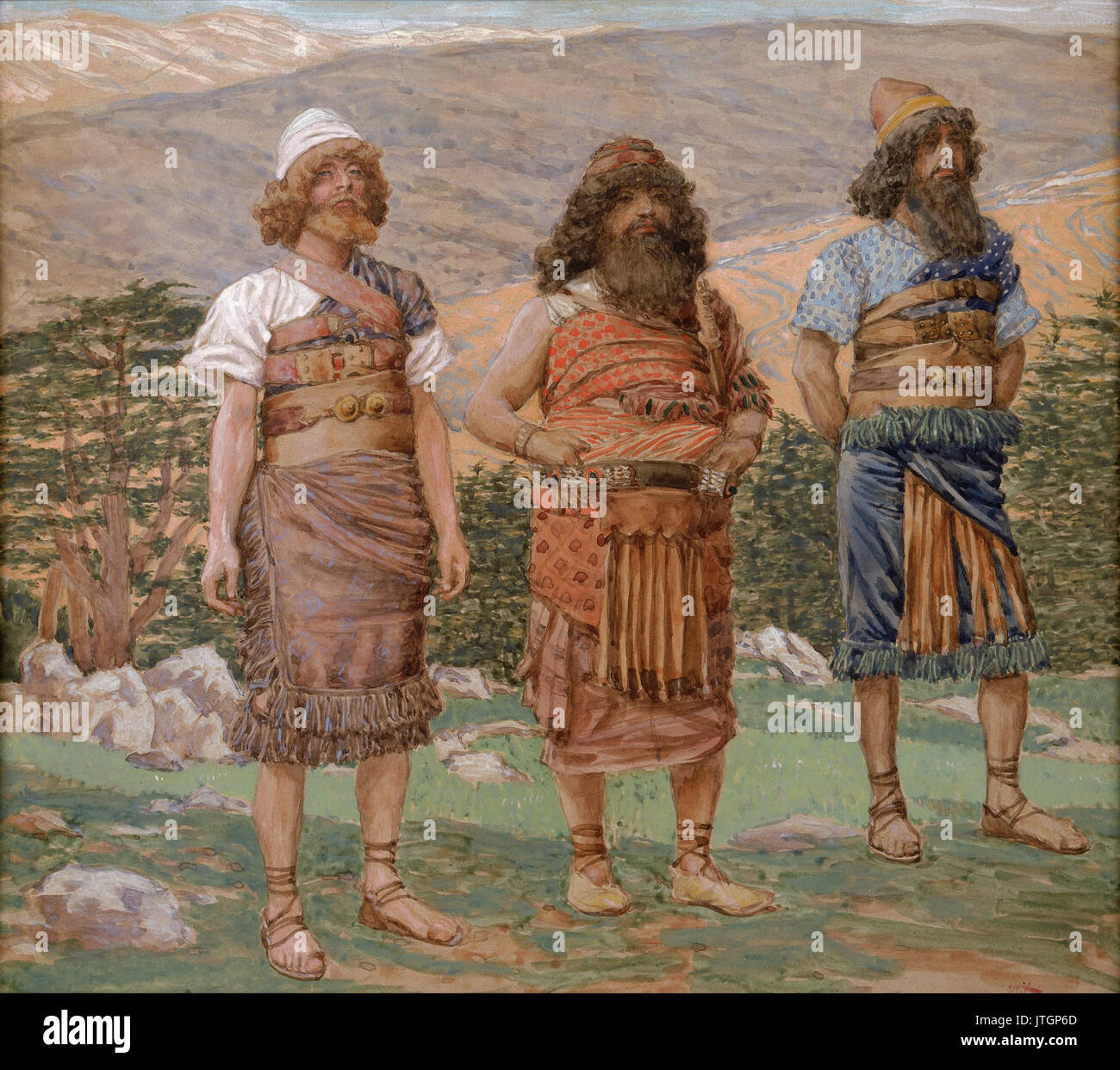 Shem, Ham and Japheth Stock Photo - Alamy