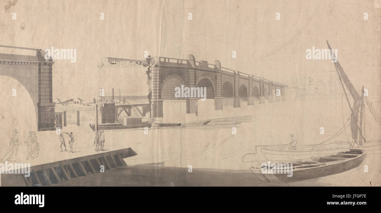 Westminster bridge under construction hi-res stock photography and ...