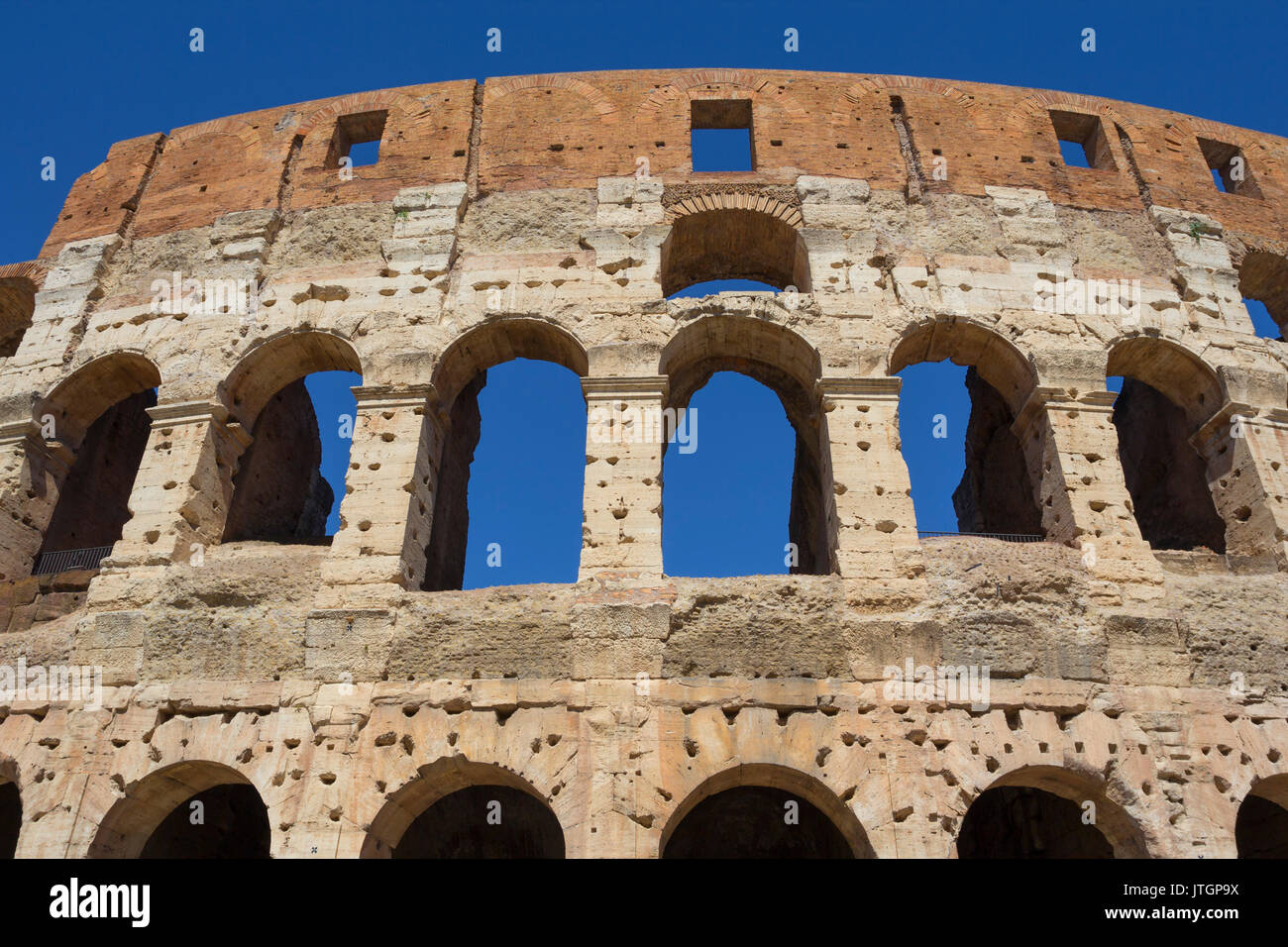 Blue sky over colosseum hi-res stock photography and images - Alamy