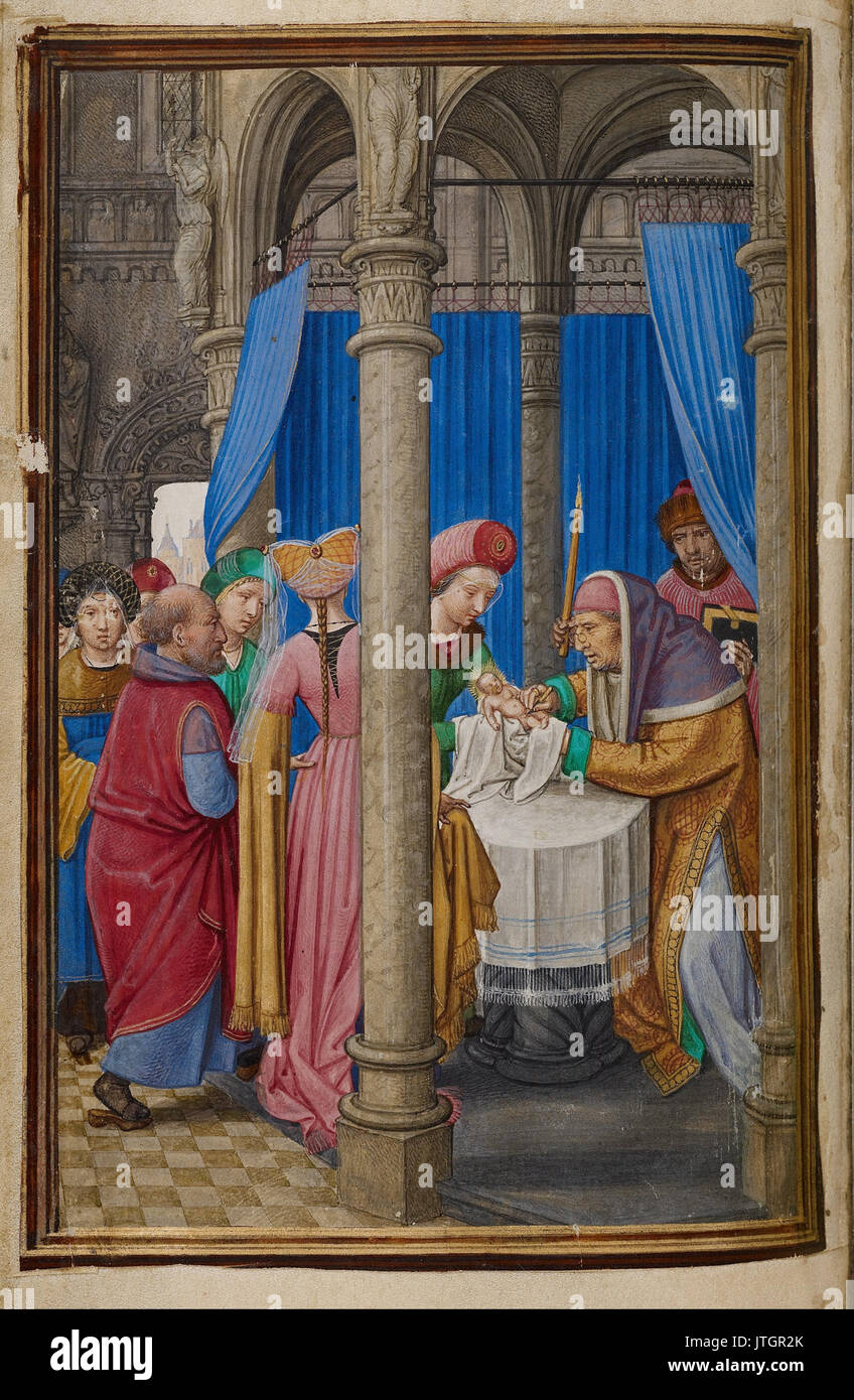 Simon Bening (Flemish The Circumcision Stock Photo - Alamy