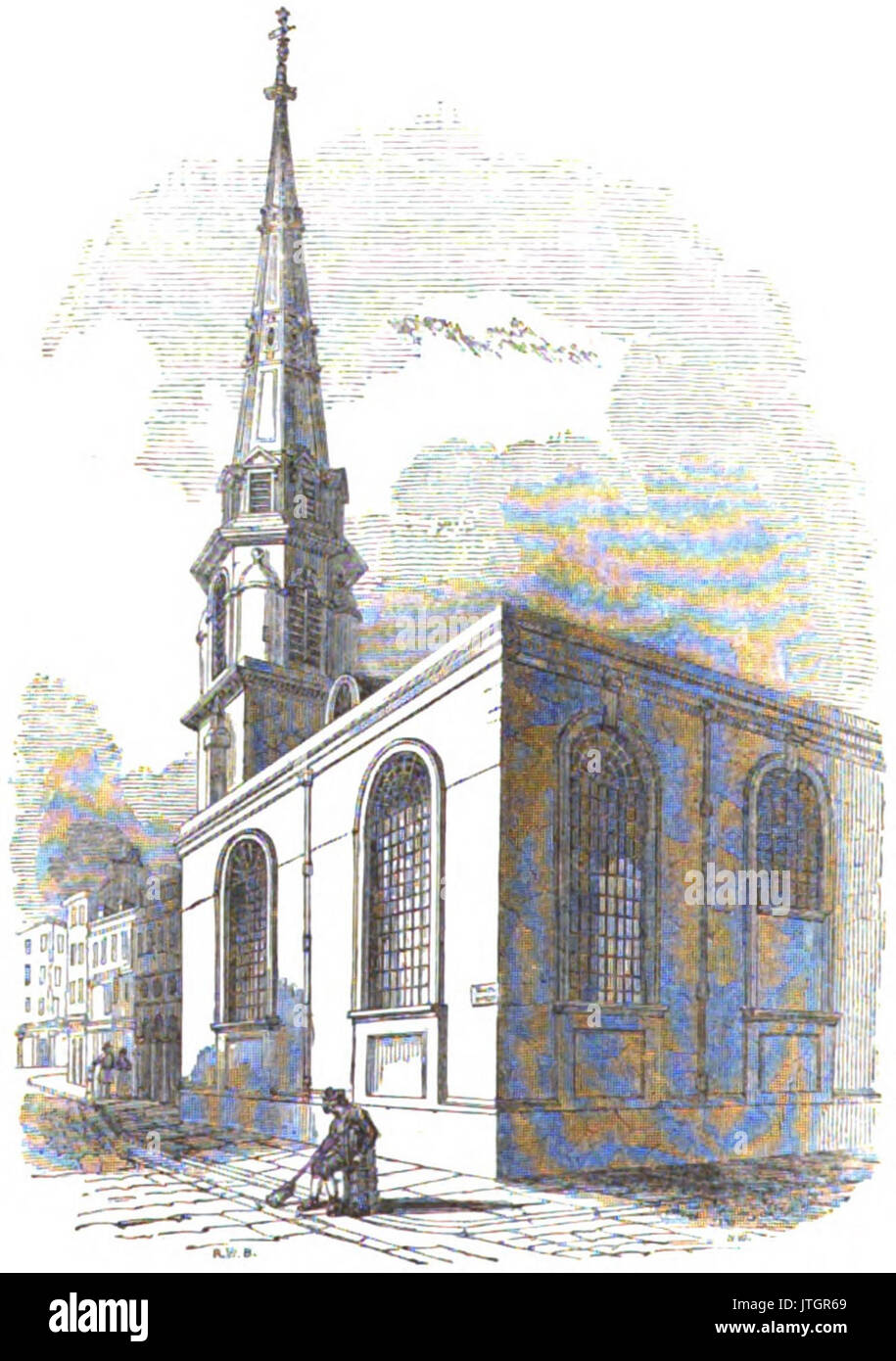 St antholin godwin Stock Photo - Alamy