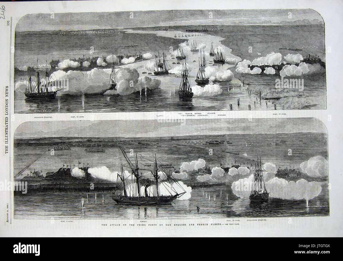 The Attack on the Peiho Forts in 1859 was a key military engagement ...