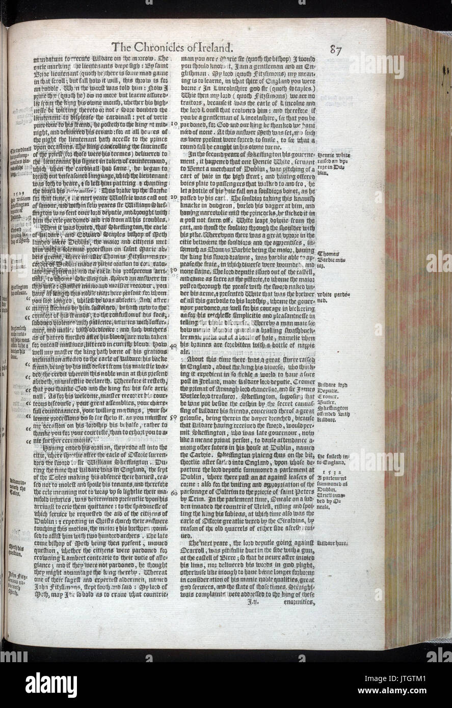 The Chronicles of England, Scotland and Ireland, Holinshed, 1587 0623 ...
