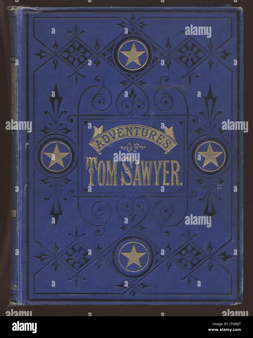 Tom Sawyer Book Back Cover