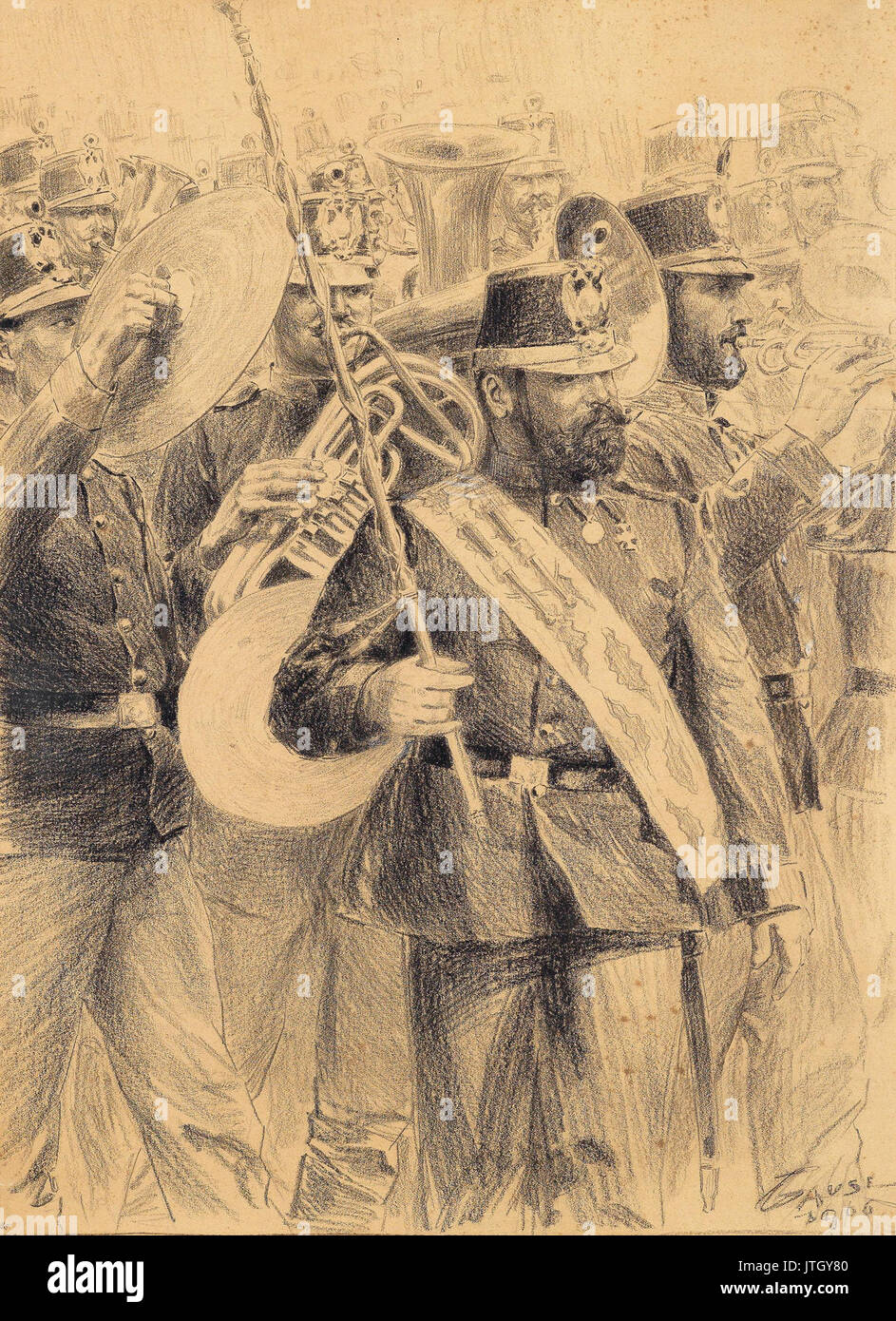 Drawing By Wilhelm Gause High Resolution Stock Photography and Images ...