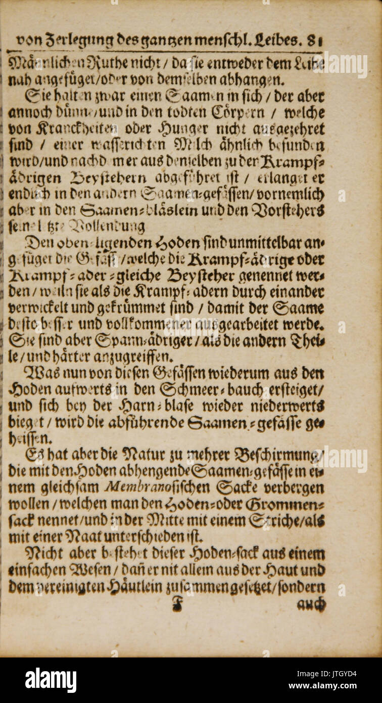 Wesling Kuenstliche Zerlegung 101 Stock Photo - Alamy