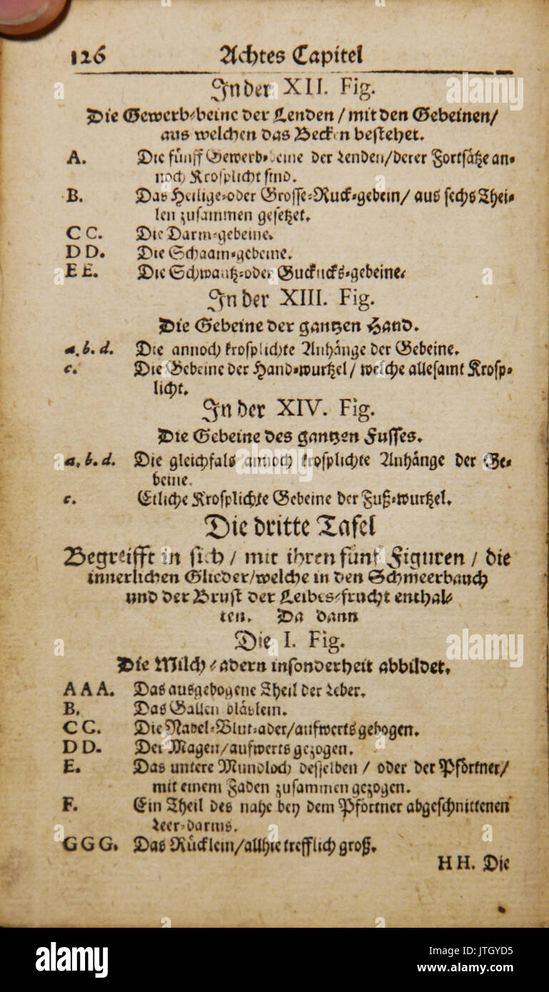 Wesling Kuenstliche Zerlegung 158 Stock Photo - Alamy