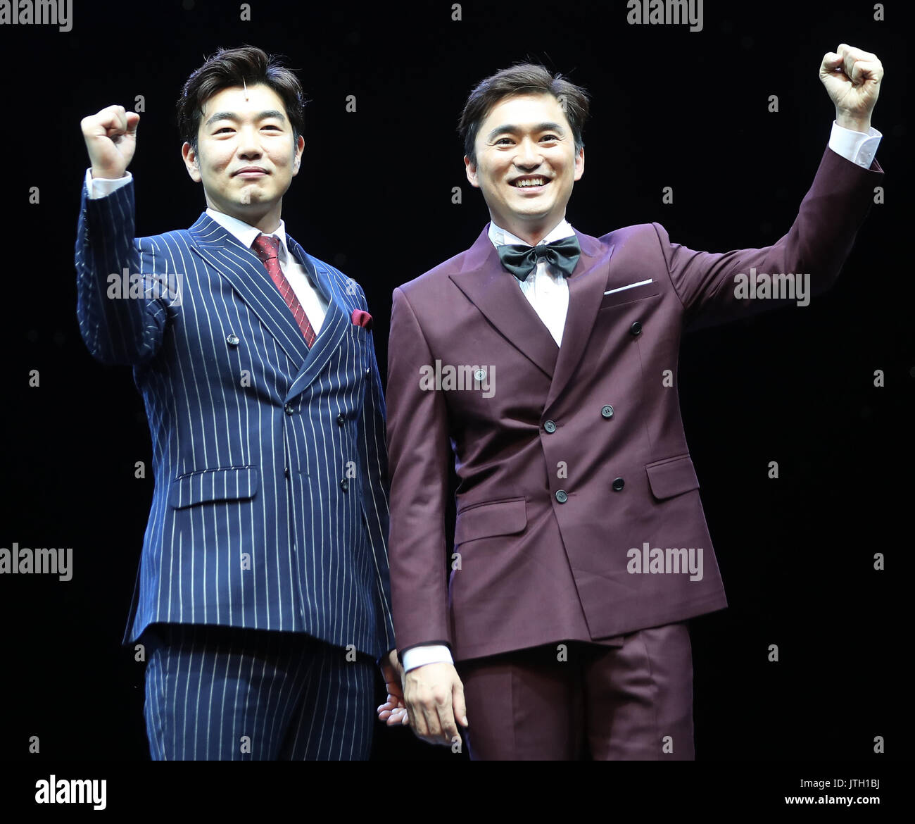 Lee Jong-hyuk in musical '42nd Street' Musical actors Lee Jong-hyuk (L ...