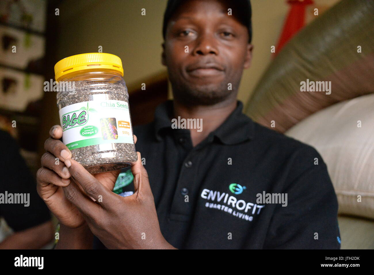 Namayingo, Uganda. 30th June, 2017. Robert Okello, the head of the ...