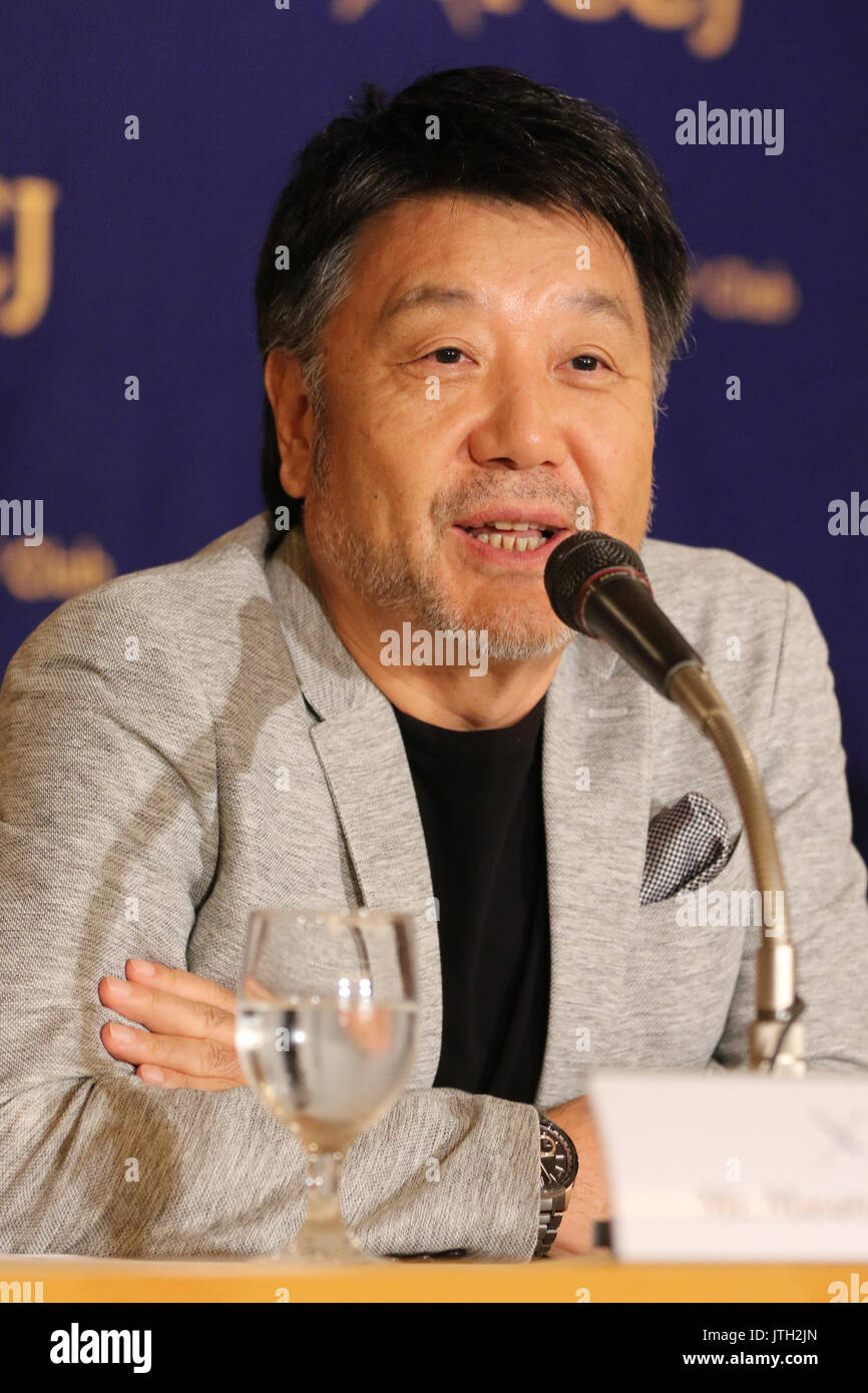 Tokyo, Japan. 8th Aug, 2017. Japanese film director Masato Harada ...