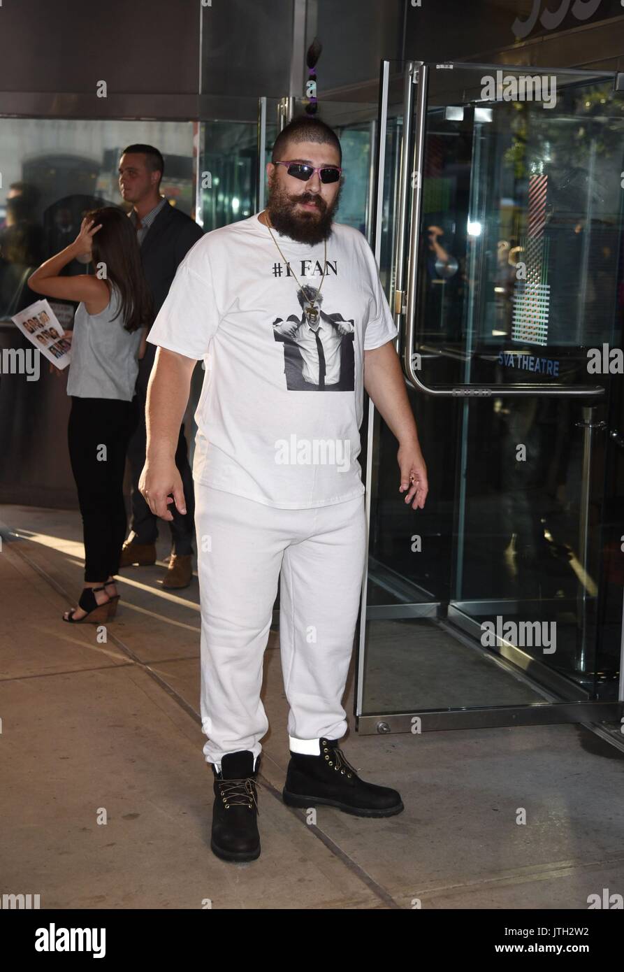 New York, NY, USA. 8th Aug, 2017. Josh Ostrovsky at arrivals for GOOD ...