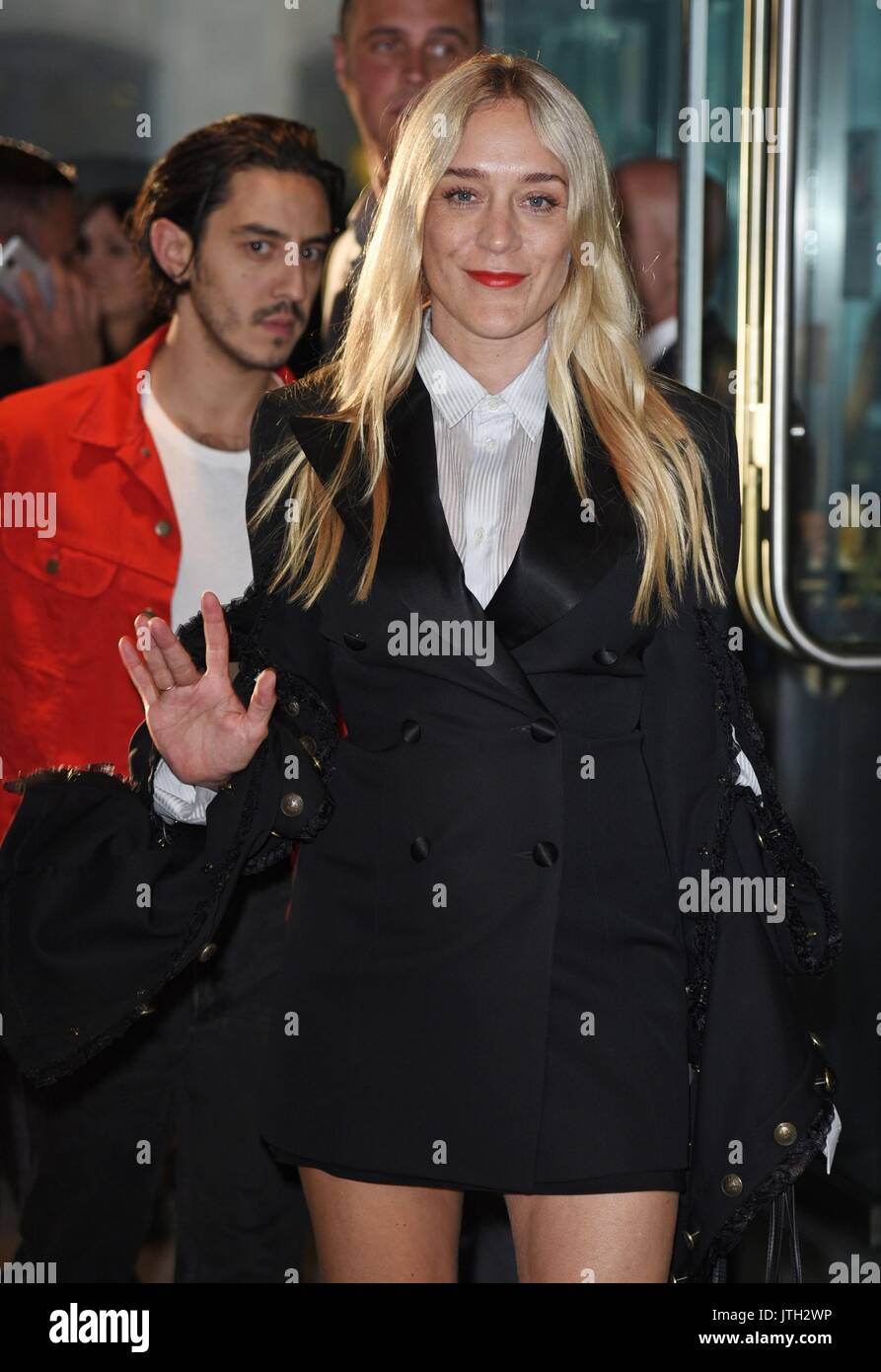 New York, NY, USA. 8th Aug, 2017. Ricky Saiz, Chloe Sevigny at arrivals ...
