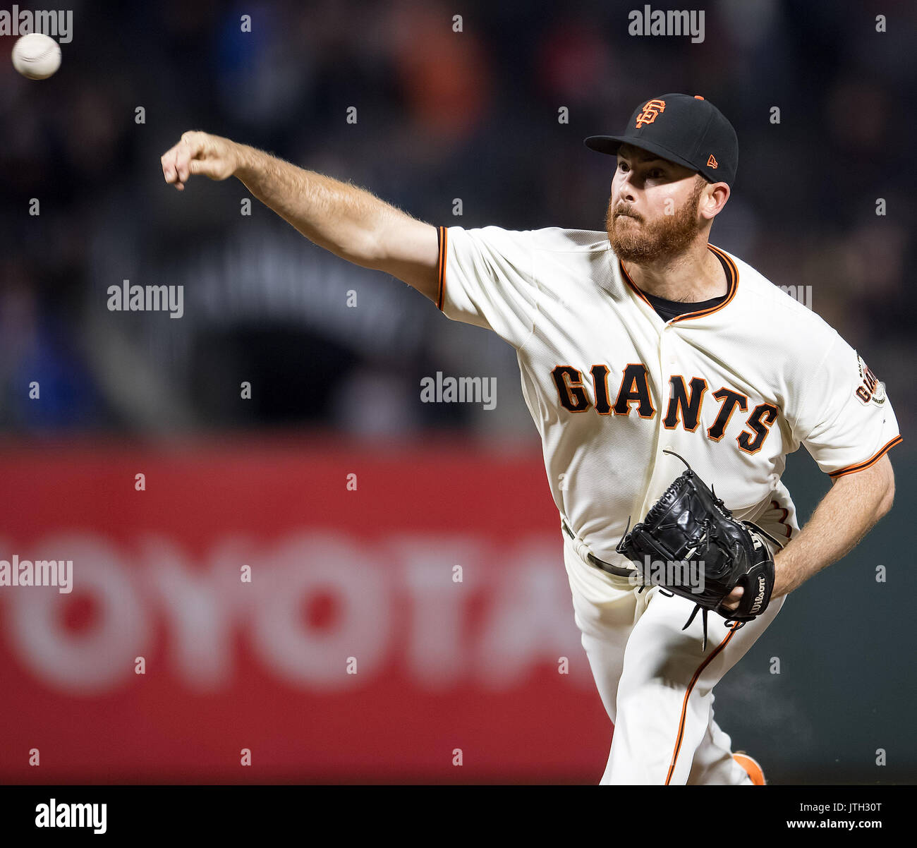San Francisco, California, USA. 08th Aug, 2017. San Francisco Giants ...