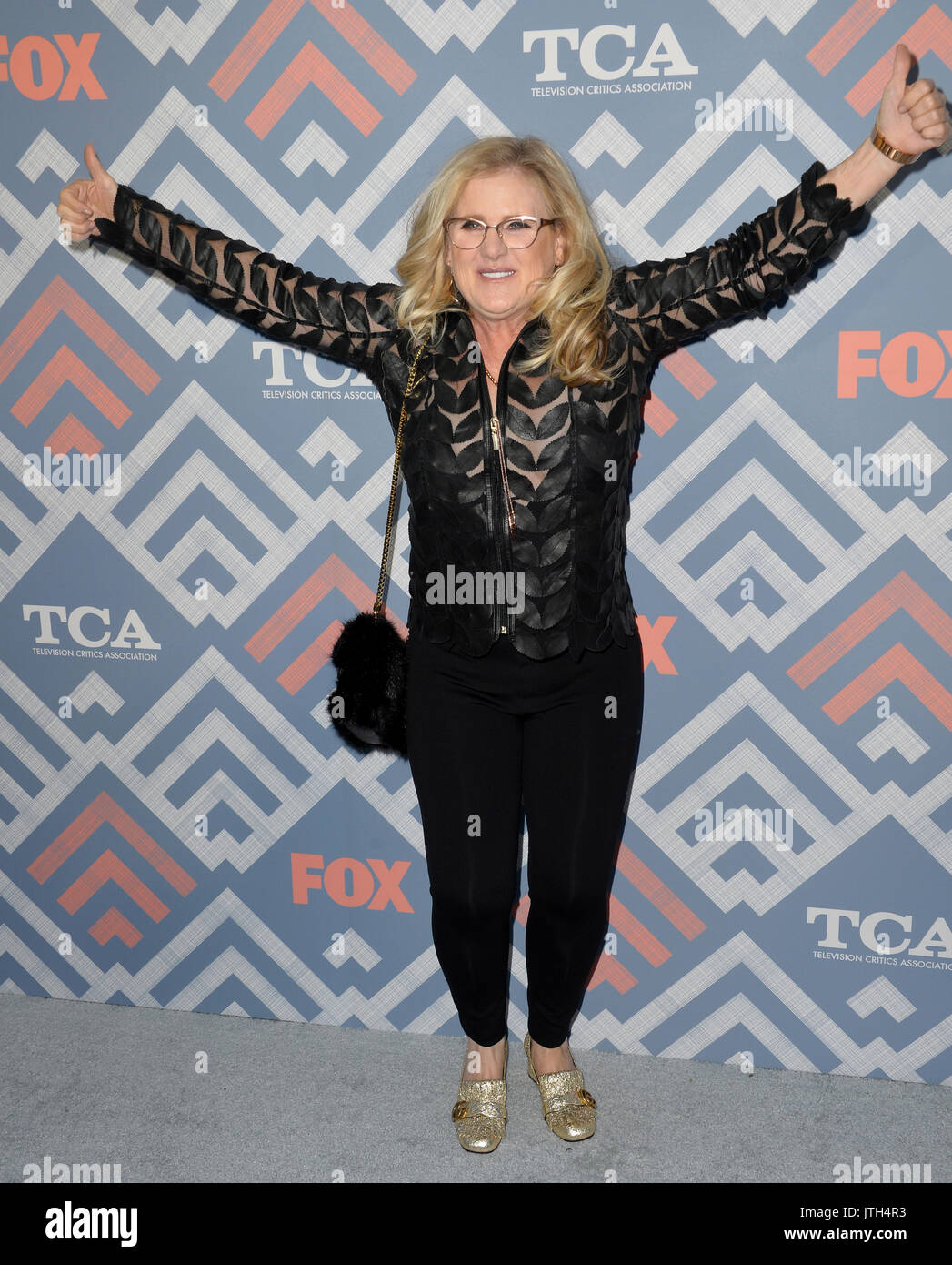 LOS ANGELES, CA. August 08, 2017: Nancy Cartwright at the Fox TCA After ...