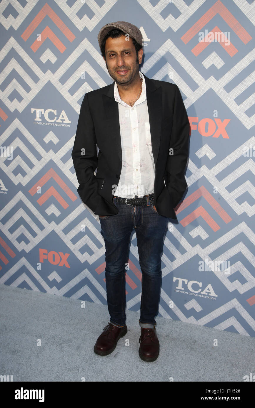 West Hollywood, Ca. 8th Aug, 2017. Adeel Akhtar, at 2017 Summer TCA ...