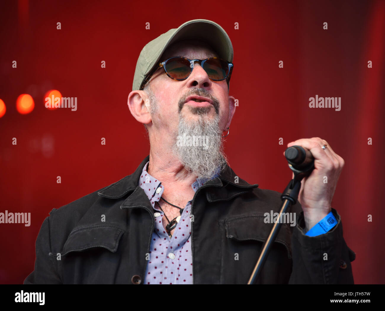 Budapest, Hungary. 8th Aug, 2017. British rock singer Chris Thompson at ...