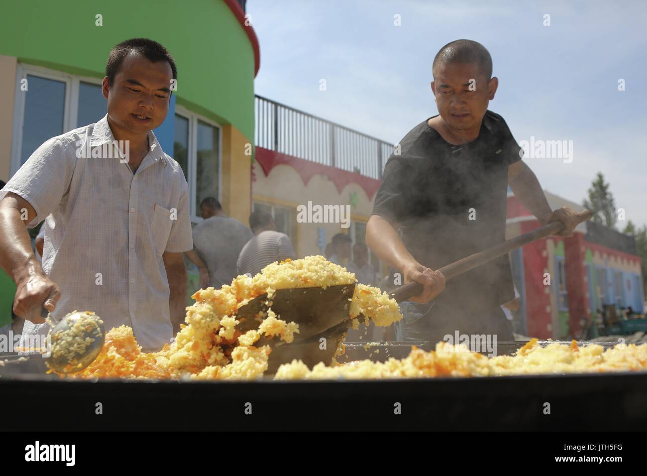 Jinghe, China's Xinjiang Uygur Autonomous Region. 9th Aug, 2017 ...